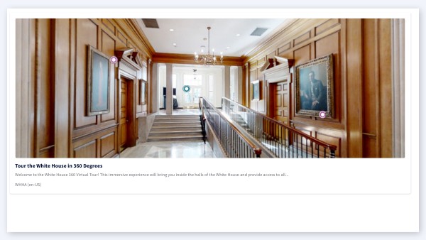 Virtual Tour of the White House