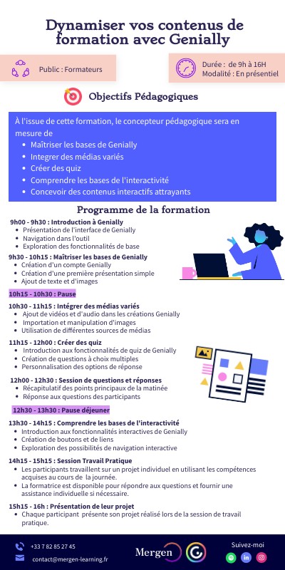Programme pour les formateurs
