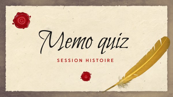 Memo quiz 12 | Genially