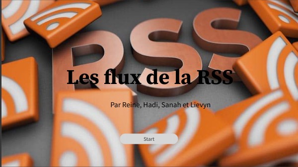 Les flux rss | Genially