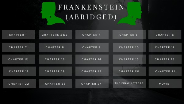 Frankenstein (Abridged) | Genially