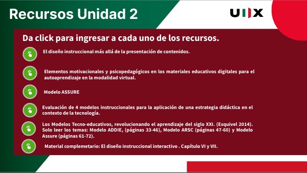 MET_V1_DIED_U2_Recursos u2 | Genially