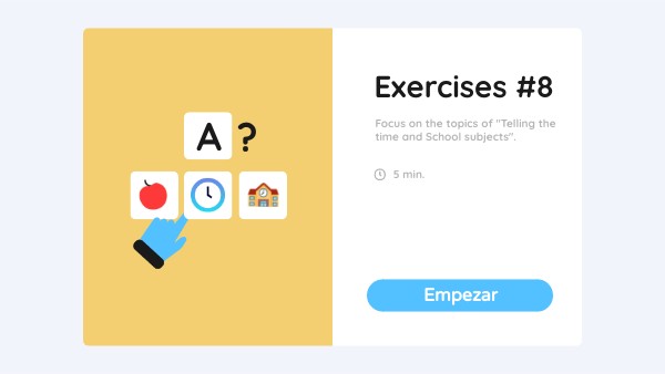 Exercises #8 (Daily) | Genially