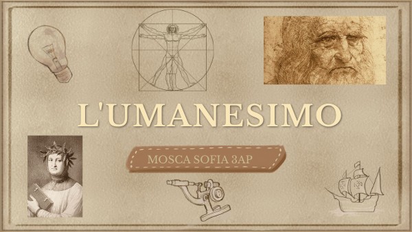 L'UMANESIMO | Genially