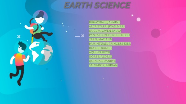 Copy - EARTH SCIENCE PPT | Genially