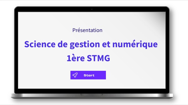 SDGN 1ère - présentation | Genially
