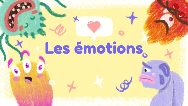 Les émotions | Genially