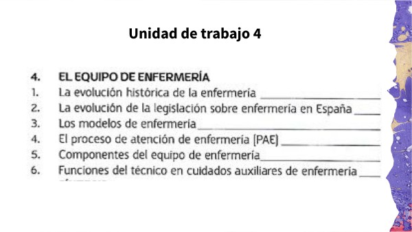 OADS UT4 Equip enfermería | Genially
