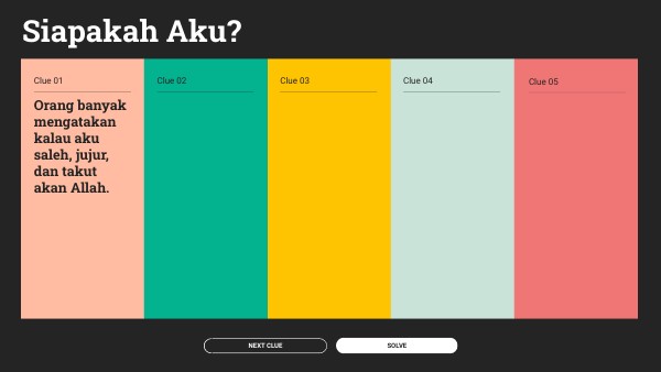 Tebak Karakter dan Gambar | Genially