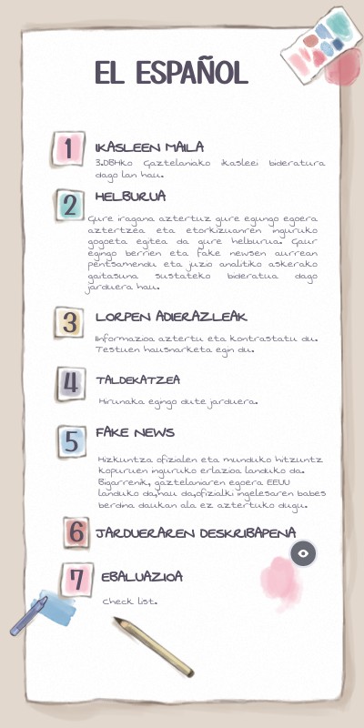 VERTICAL ART LIST | Genially