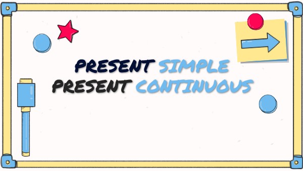 PRESENTE SIMPLE Y CONTINUO | Genially