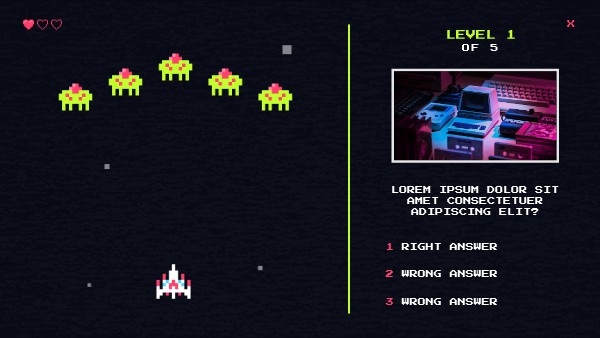 INVADERS QUIZ | Genially