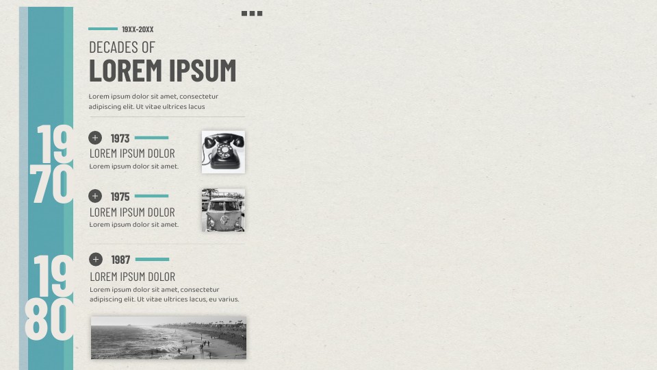 DECADES INFOGRAPHIC | Genially