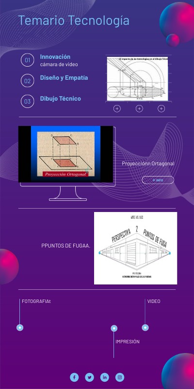 Temario Tecnología | Genially