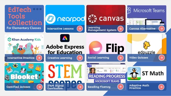 EdTech Tools for Elementary