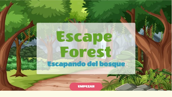 ESCAPE forest | Genially