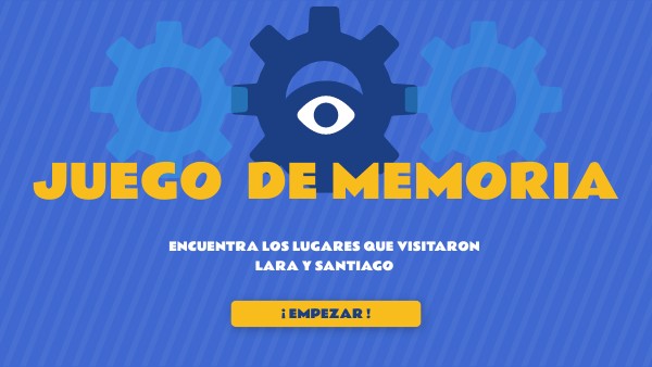 JUEGO MEMORIA LUGARES