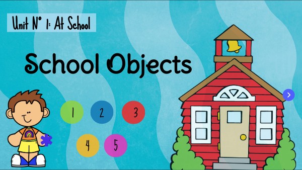 School Objects | Genially
