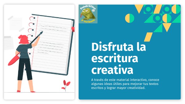 Disfruta la escritura creativa | Genially