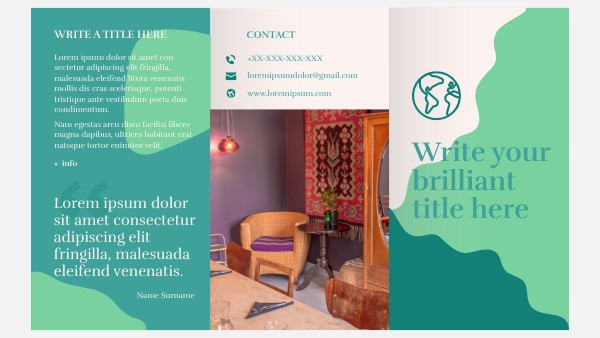 CORPORATE TRI-FOLD BROCHURE | Genially