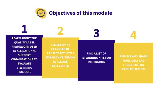 Course objectives Module 1 - 2nd ESEP course