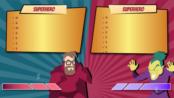 SUPERHEROES PRESENTATION | Genially