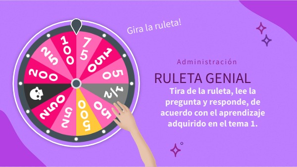 QUIZ RULETA GENIAL TEMA 1 | Genially