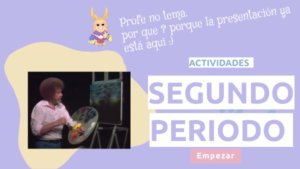 trabajos segundo periodo