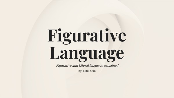 Figurative Language | Genially