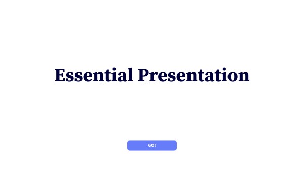 Essential Presentation