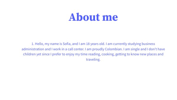 PORAFOLIO SOFIA CAMPIÑO | Genially