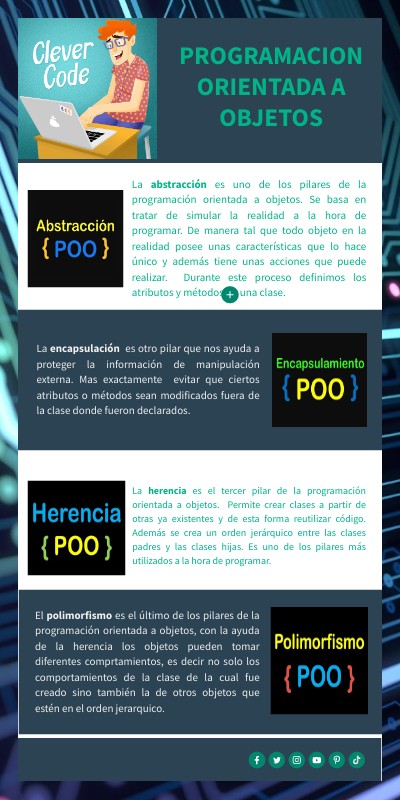 INFOGRAFÍA POO | Genially