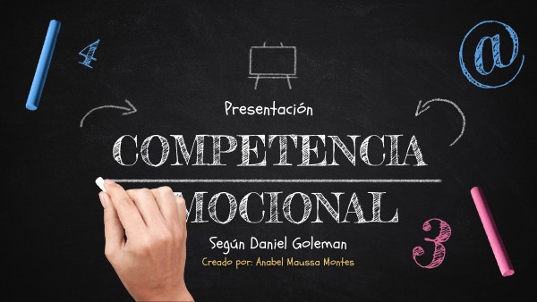COMPETENCIA EMOCIONAL SEGUN GOLEMAN | Genially