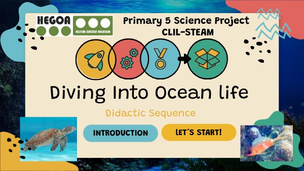 Diving into Ocean life Primary 5 (2022-2023) | Genially