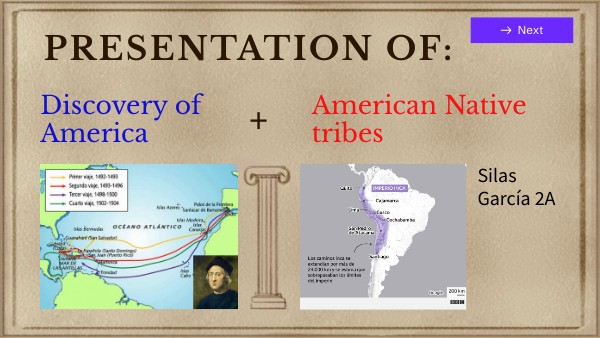 Discovery of America + Tribes | Genially