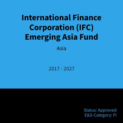 International Finance Corporation Emerging Asia Fund