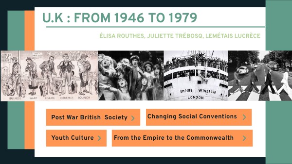 From 1946 to 1979 | Genially