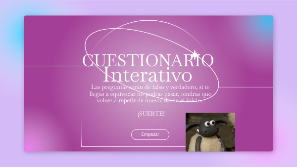 QUIZ ELEGANTE | Genially