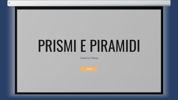 PRISMI E PIRAMIDI