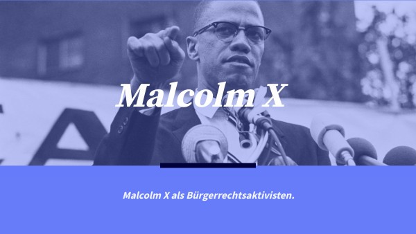MALCOLM X GENIAL