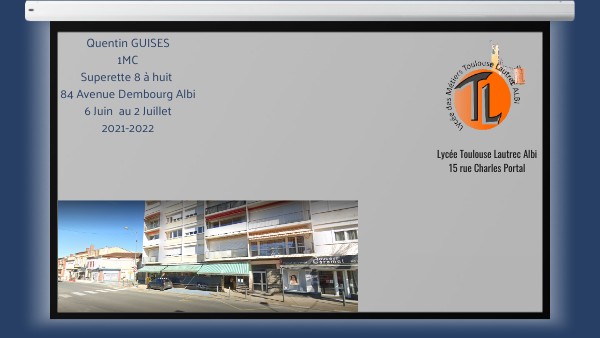 DIAPO PFMP SECONDE GUISES Quentin