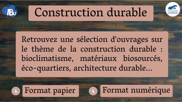 Construction durable | Genially