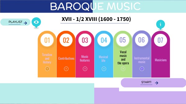 2º SE - baroque music | Genially