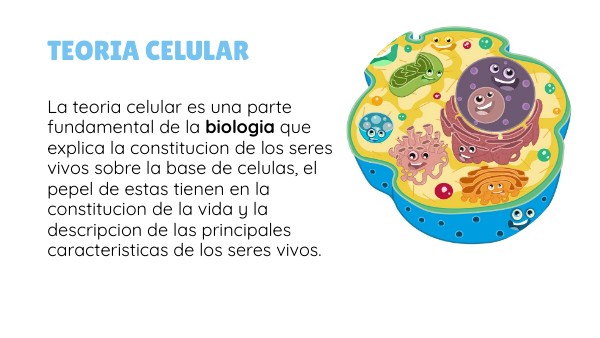 teoria celular | Genially