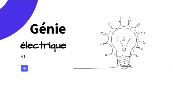 Génie électrique | Genially