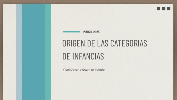 infancias | Genially