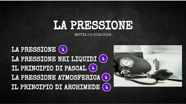 LA PRESSIONE | Genially