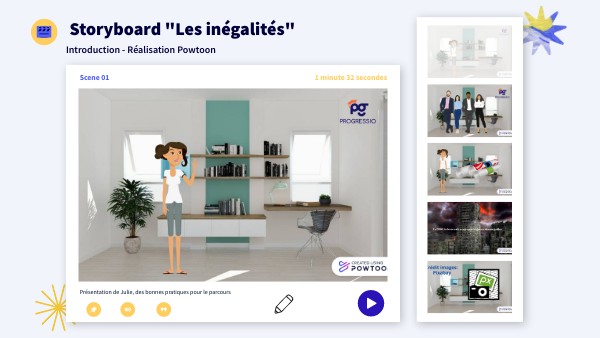STORYBOARD PRESENTATION | Genially