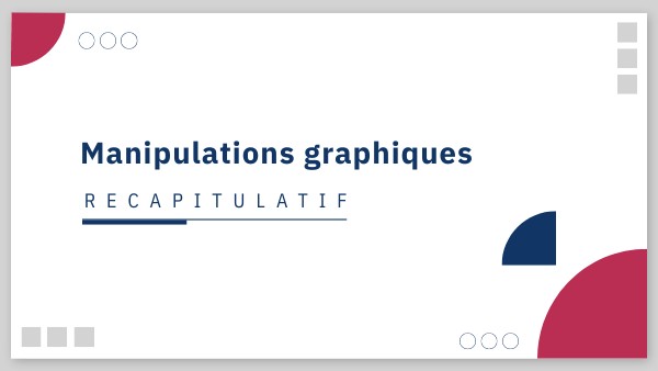 Manipulations graphiques | Genially
