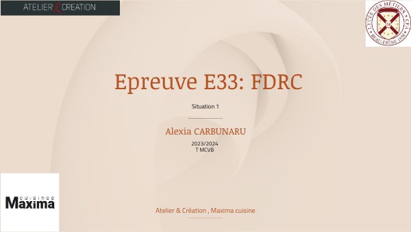 épreuve E33 | Genially